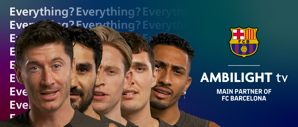 Ambilight TV - Stolzer Partner des FC Barcelona | Philips