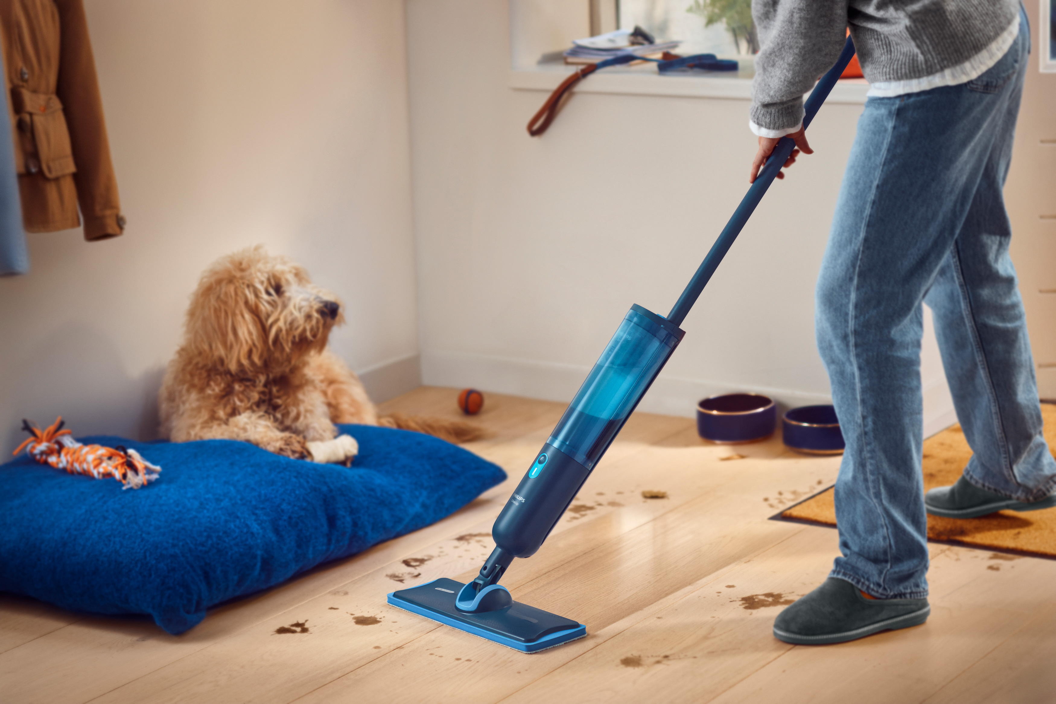 Tschüss Wischmopp, hallo OneUp - News center | Philips